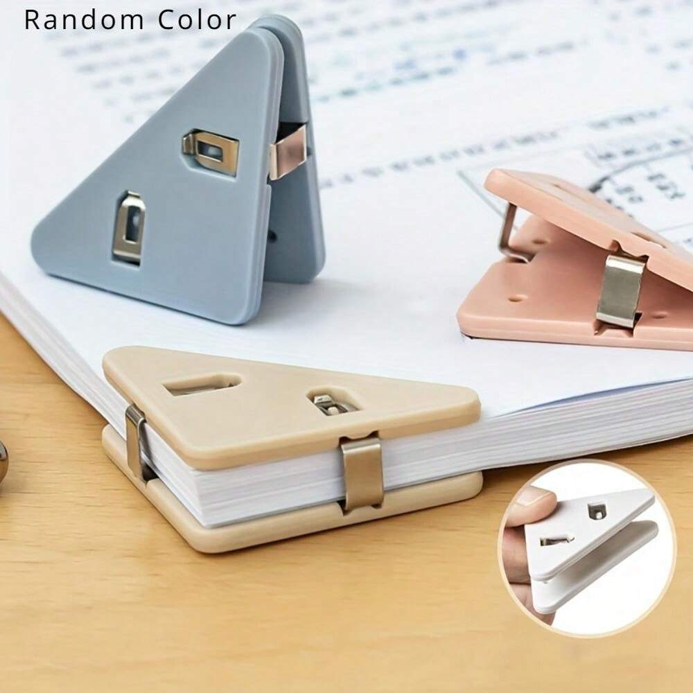 Multi-Color 1-Pack Triangle Binders - , Anti-Curl & Space-Saving ...