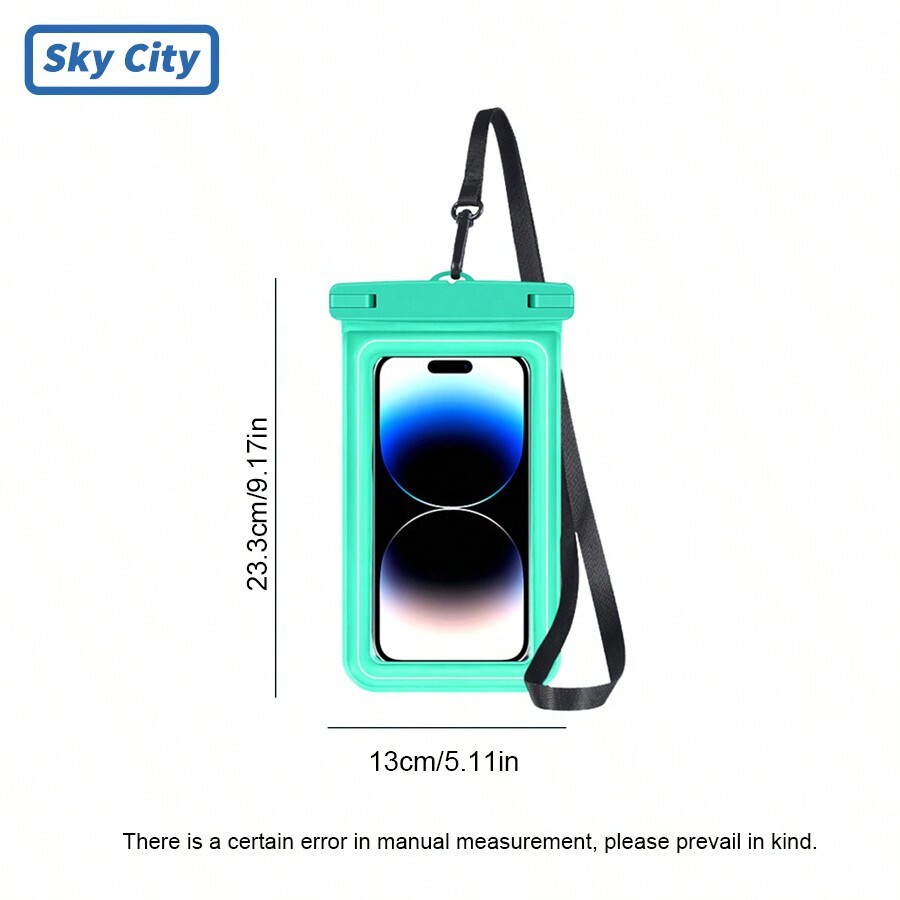 1pc Extra-Large Waterproof Pouches For Smartphones - Submersible Phone ...