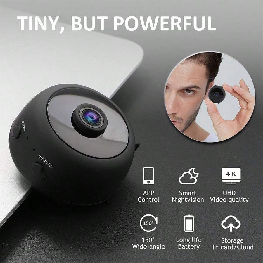 A11 5G Mini 4k Wireless Camera With Mobile WiFi Remote Monitoring, Home Network Webcam, Small ...