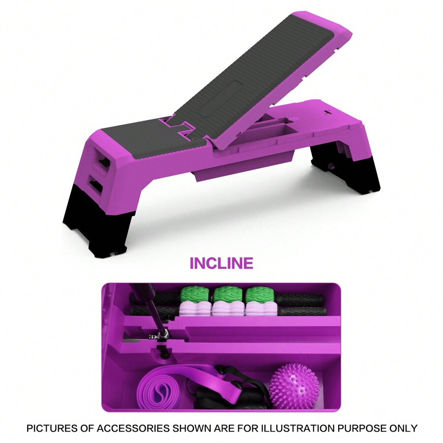 Aerobic Deck For Cardio Multifunctional Fitness Step Platform With ...