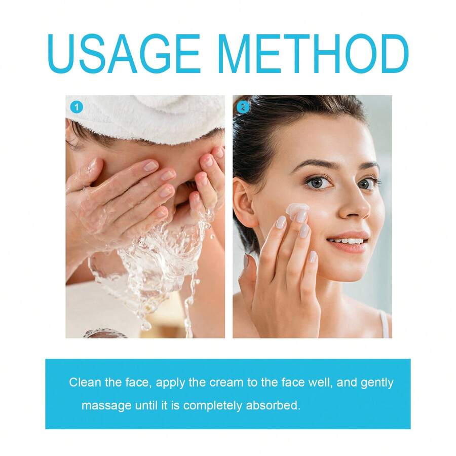 Hyaluronic Acid Cream Moisturizing & Anti-Wrinkle Face Cream, Repairs ...