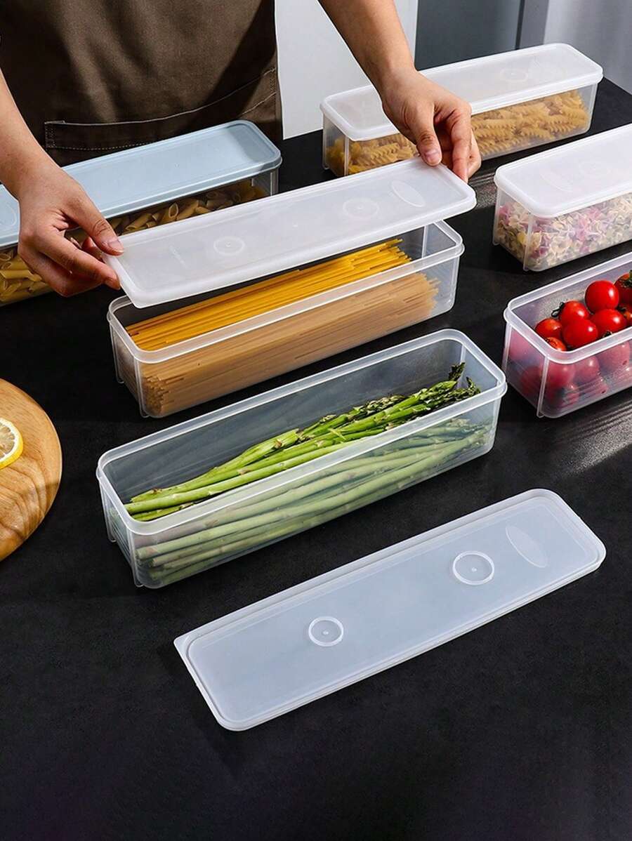 1pc Rectangular Noodle Storage Box, Multi-Function Grain Storage ...