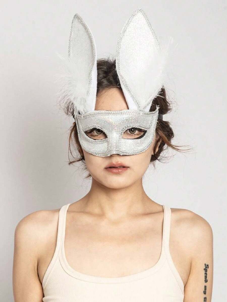 New Cosplay Bunny Mask For Masquerade Festival Party, Rabbit Mask For ...