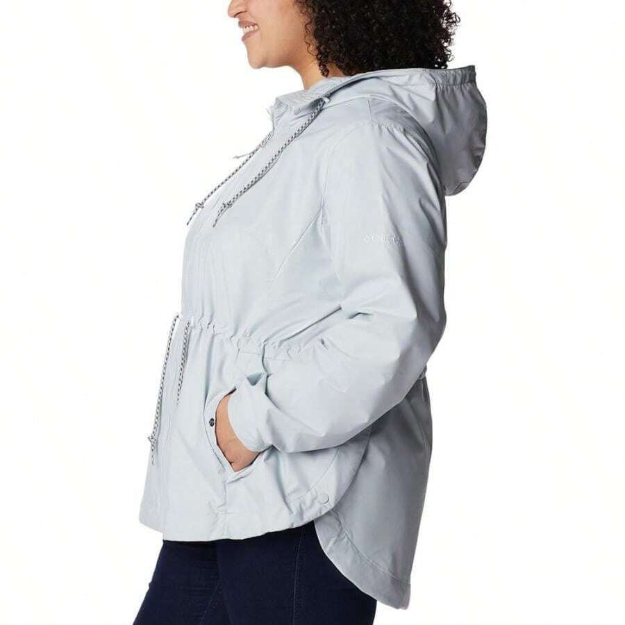 Columbia Plus Size Lillian Ridge Rain Jacket | SHEIN USA