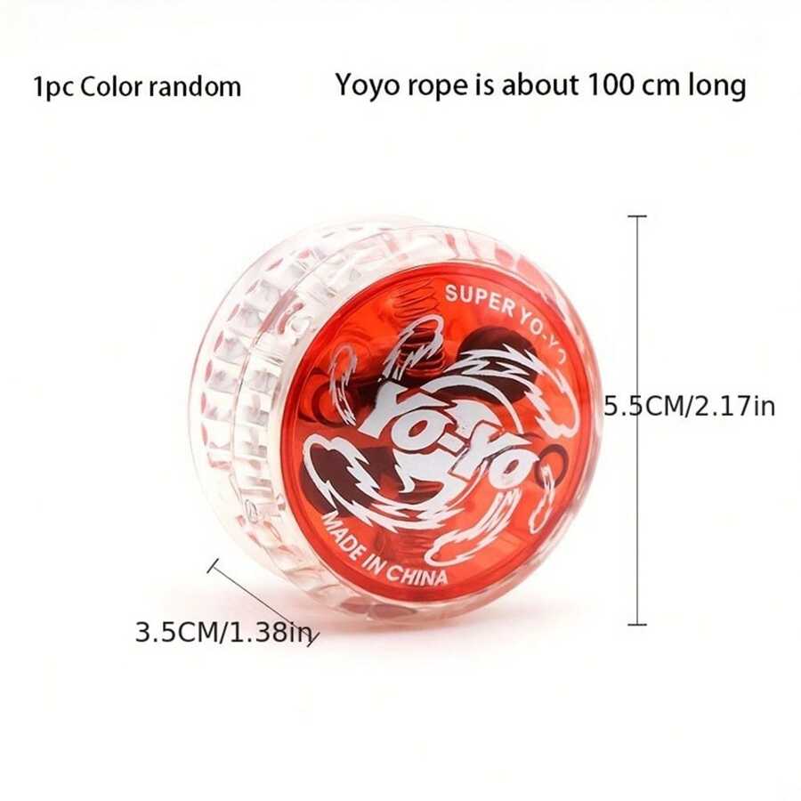 LED Light-Emitting Yo-Yo Ball Primary Yo-Yo Ball Response Ball Bearing Yo-Yo Ball 1 Pack (Random ...