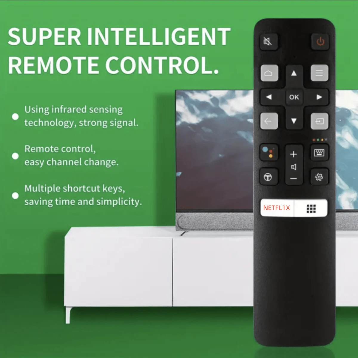 RC802V FMR1 Remote Control: Enhance Your TCL & L G Smart TV Experience ...