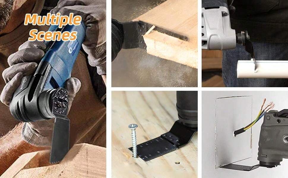 Professional General Purpose Vibratory Saw Blades, Multi-Cutting Blades ...