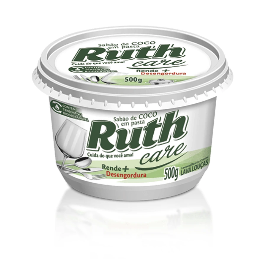 Ruth Care Sabão de Coco em Pasta Ruth - 500g | SHEIN Brasil