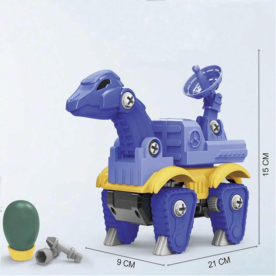 Nut Assembly Dismantling Mechanical Dinosaur Model DIY Dinosaur Battle ...