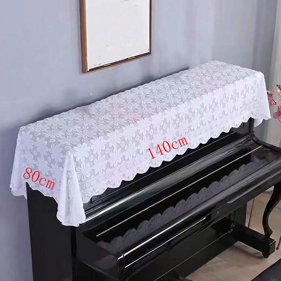 Lace Piano Cover Dustproof Universal Piano Cloth For Electronic And ...