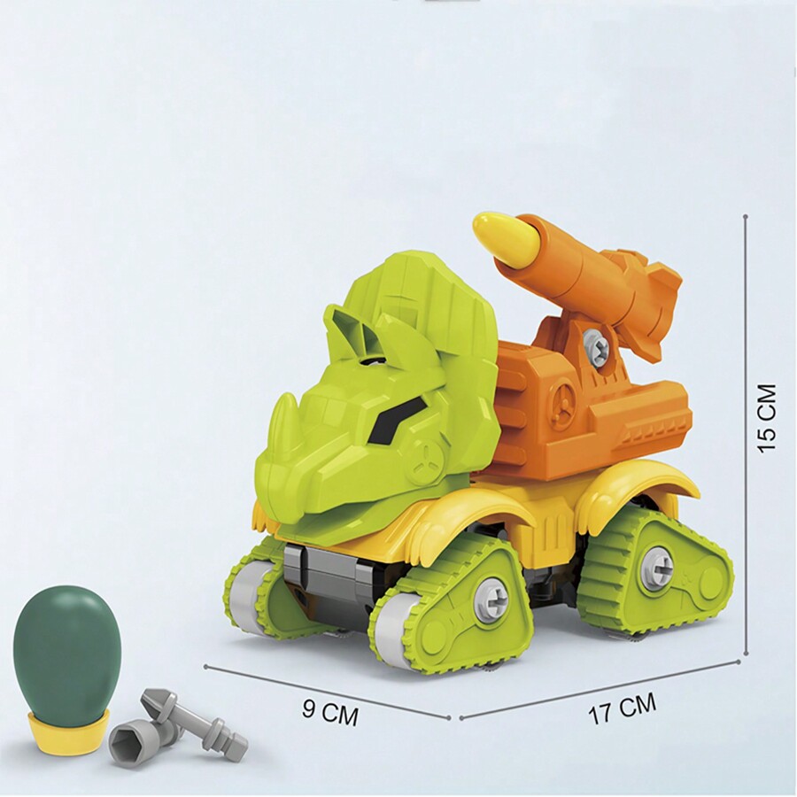 Nut Assembly Dismantling Mechanical Dinosaur Model DIY Dinosaur Battle ...