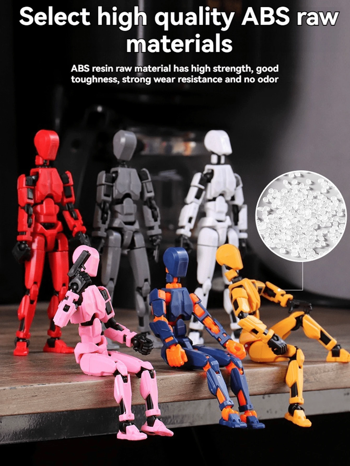 Muñeco articulado 3D impreso de 13 articulaciones, 3a generación de ...