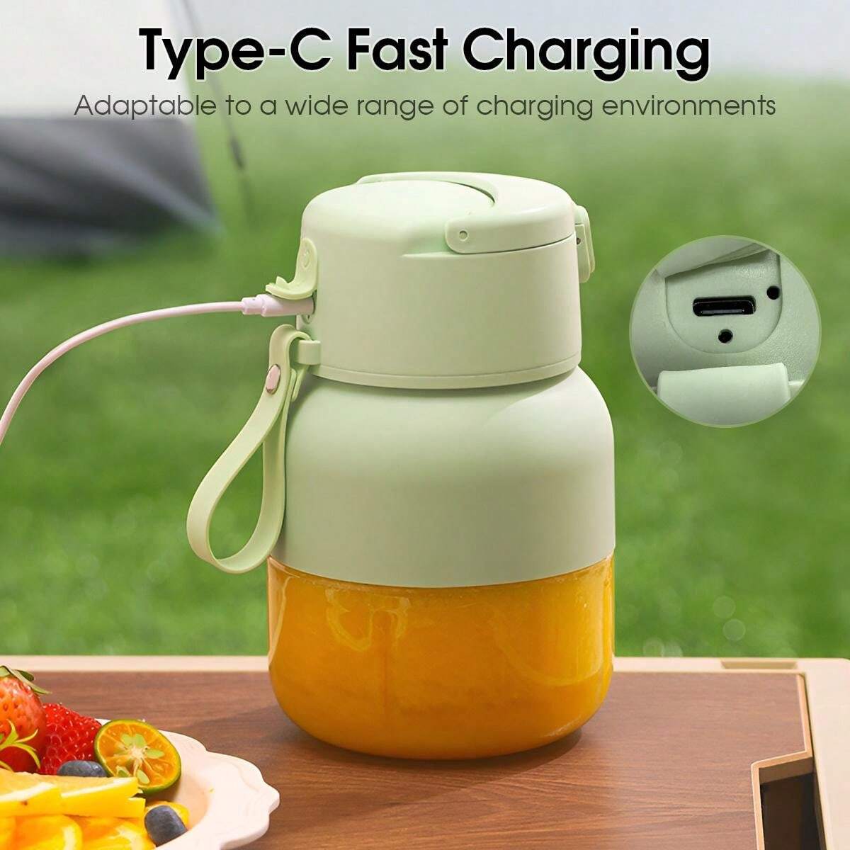 Portable Mixer USB Rechargeable, Personal Sized Mixer For Milkshakes ...