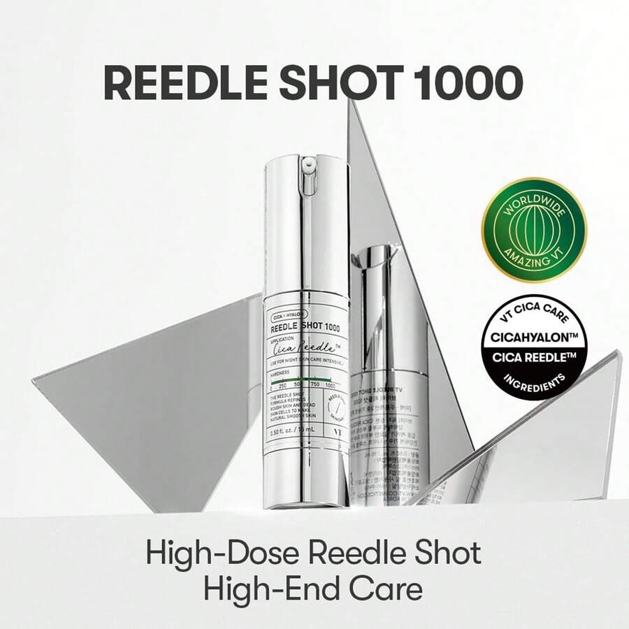 VT COSMETICS CICA Reedle Shot 1000 Essence Reedle Shot Is The Brand-New ...