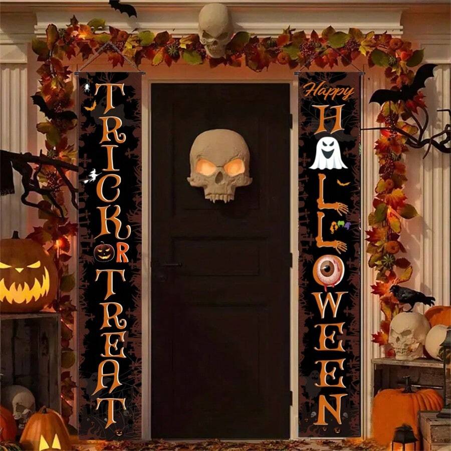 1 Pair, Cartoon Pattern Couplet (11.8in X 70.8in/30cm * 180cm ...