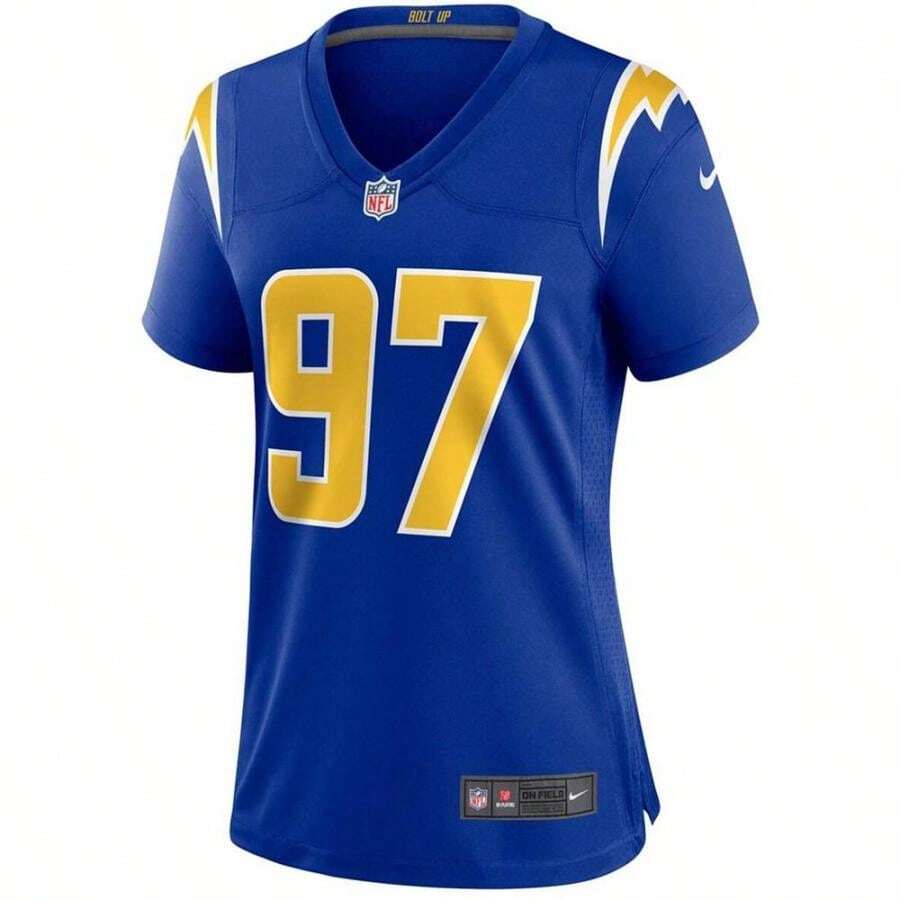 Nike Women's Joey Bosa Royal Los Angeles Chargers 2nd Alternate Game ...