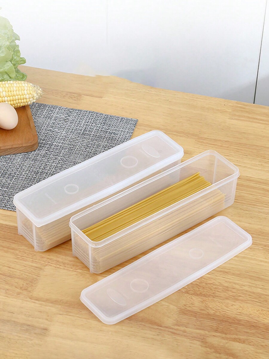 1pc Rectangular Noodle Storage Box, Multi-Function Grain Storage ...