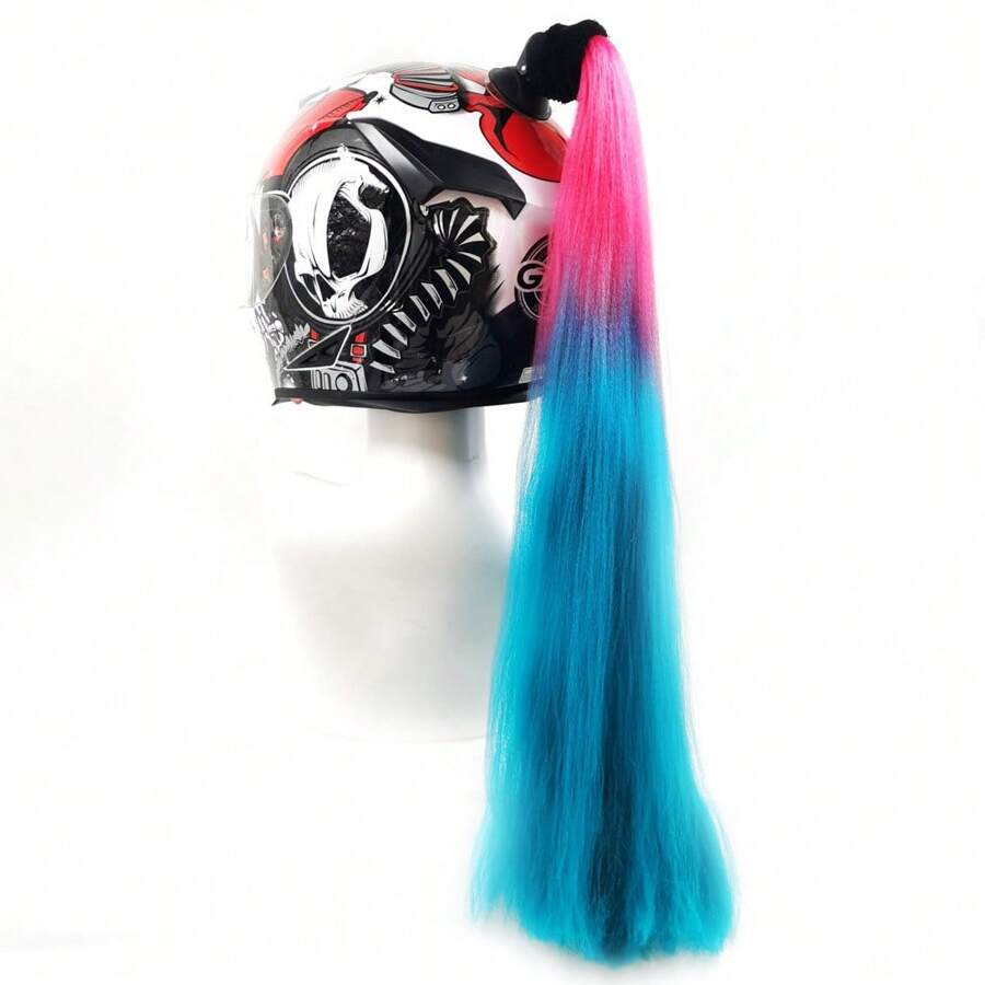 Helmet Braided Dreadlocks Electric Motorcycle Helmet Decoration, Trendy ...