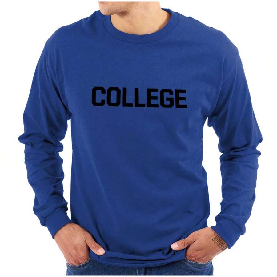 Animal House Faber College Frat Party Long Sleeve TShirt Men Women ...