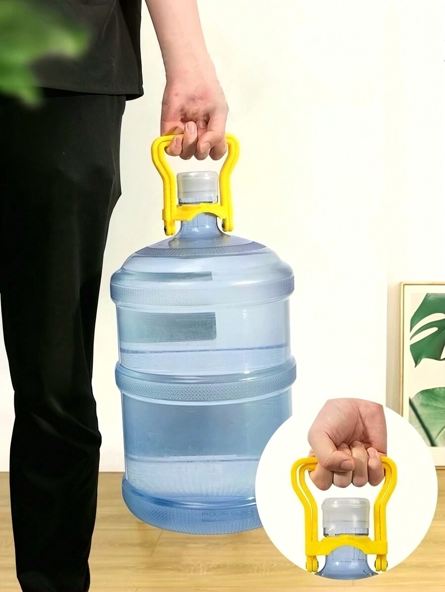 1pc Water Bucket Handle Clip, PP Material, Packed In Opp Bag, Yellow ...
