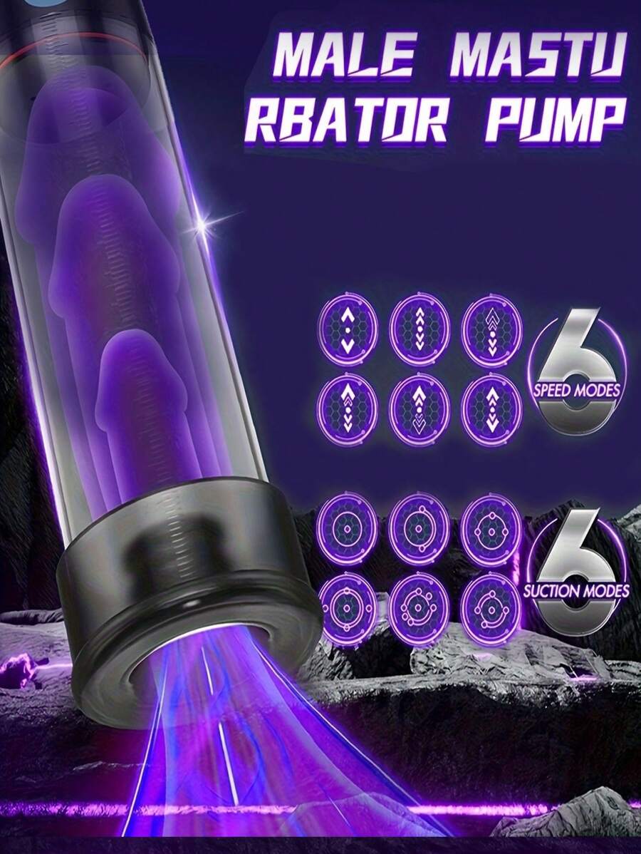 Electric Penis Vacuum Pump Enlargement Extend Pump Enhanced Penis Male Masturbator Penis Pumps