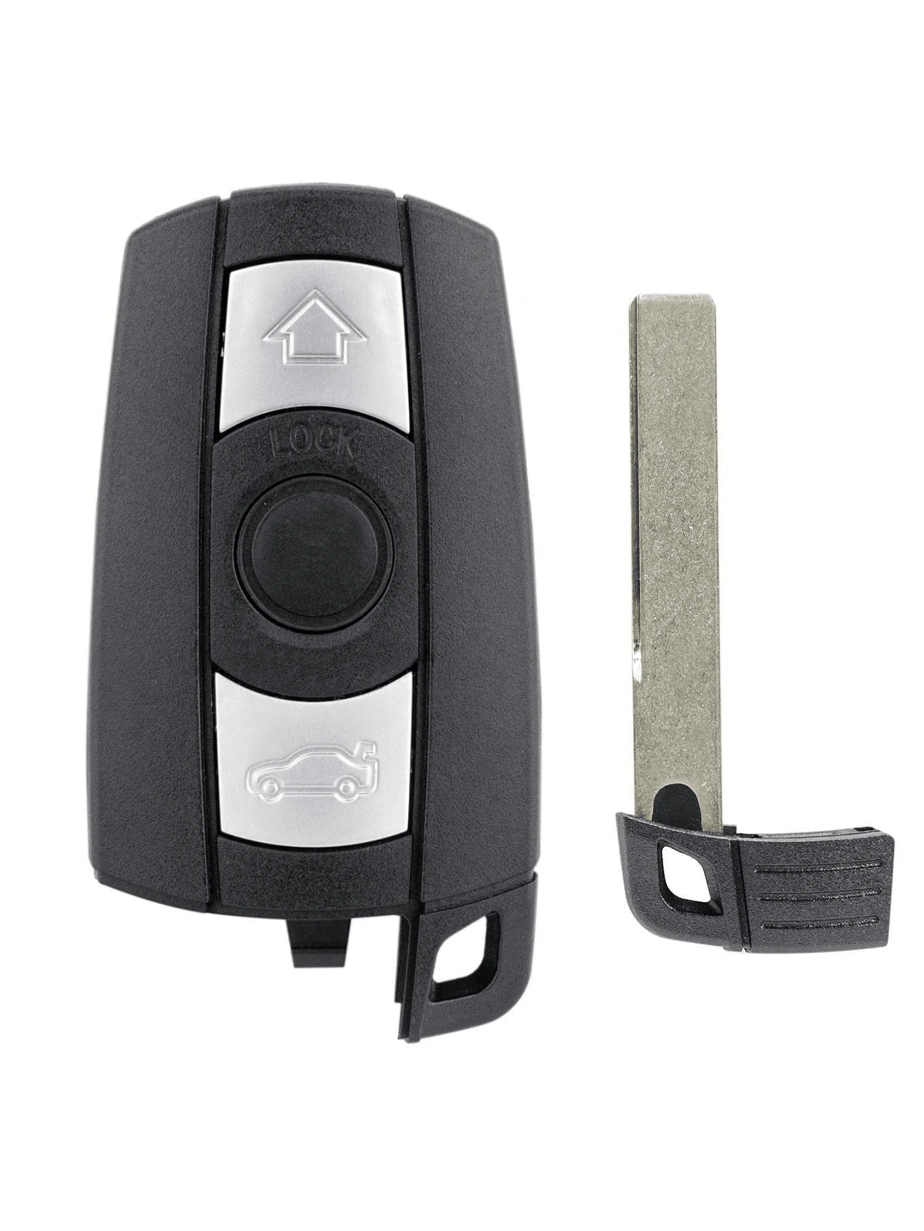 3 Buttons Smart Remote Car Key Fob Case Shell Replacement Uncut Blade ...