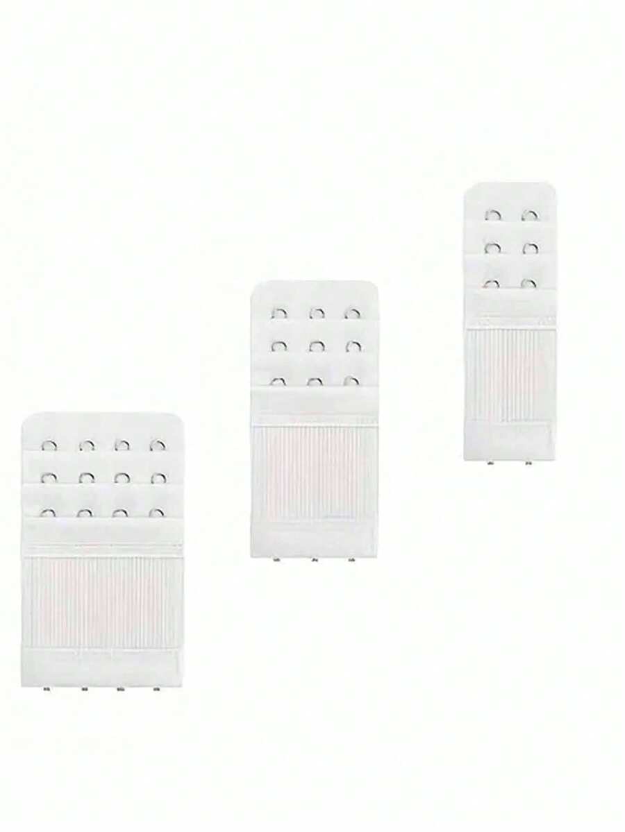 3/12Pcs Stretch Bra Buckle Underwear Extension Buckle 2/3/4 Hook Buckle ...
