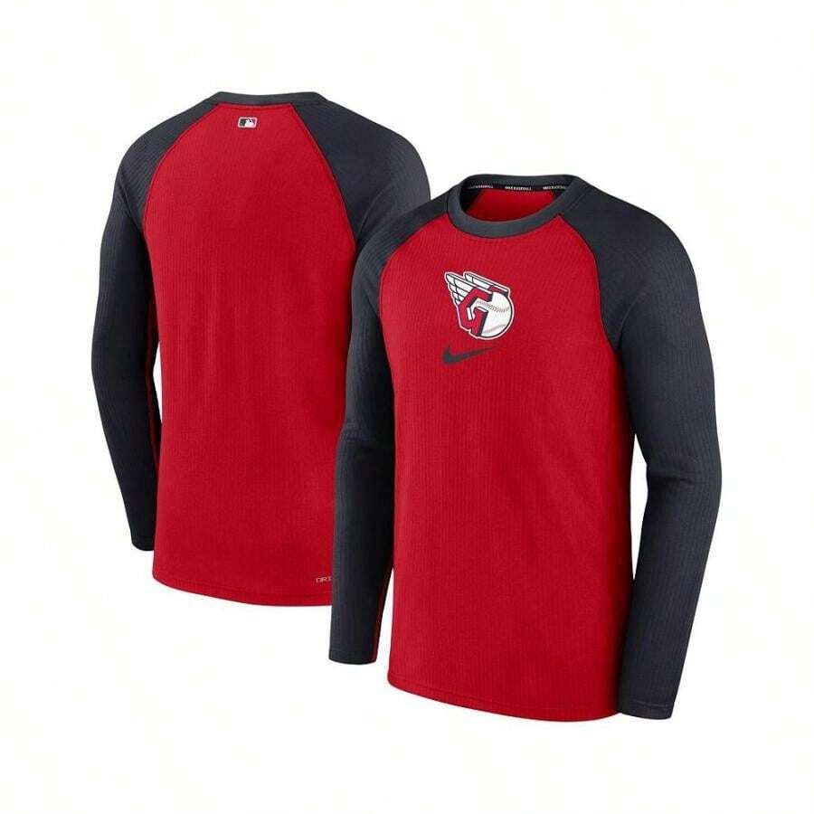 Nike Boyfriend Style Men's Red Cleveland Guardians Authentic Collection ...