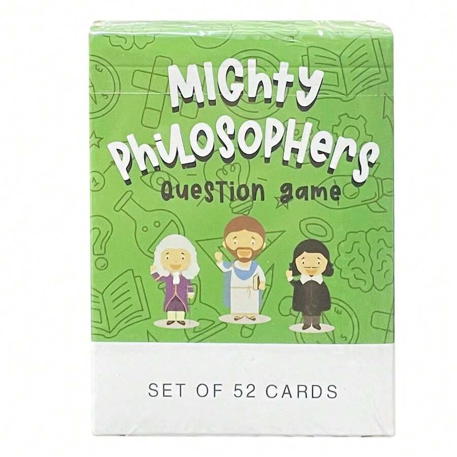 Mighty Philosophers Question Game Deck, Take Turns Asking And Answering ...
