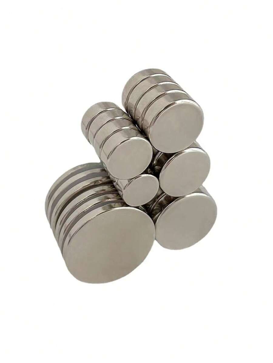80pcs Neodymium Magnet N35 Round Shape Strong Magnet With Diameter Of 3 ...