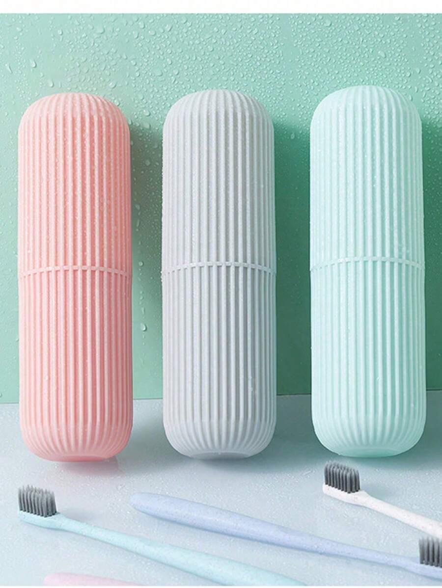 1pc Travel Toothbrush Holder, Portable Toothbrush Case Long 7.7 Inch ...