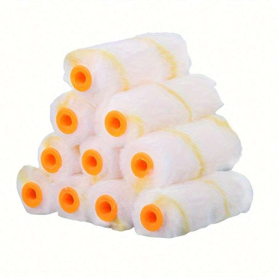 Kit de rolo de pintura de parede de precisão de 11 peças - Mini rolos ...