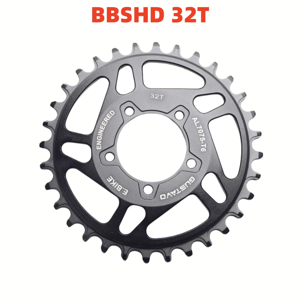 GUSTAVO GUSTAVO E-Bike ChainRing For BAFANG BBSHD M625 1000W Mid Drive ...