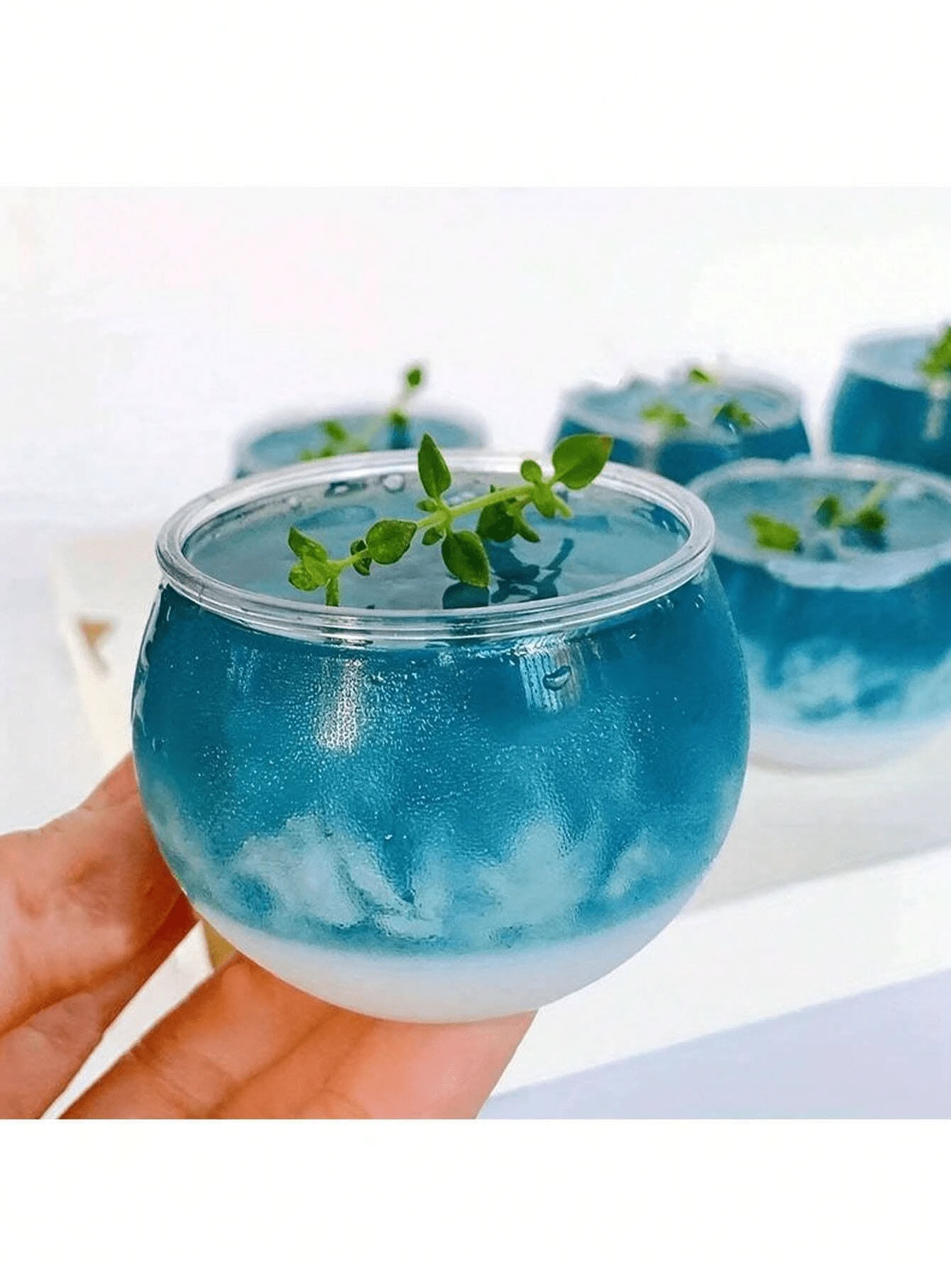 10Pcs Dessert Decoration Honey Jars Dessert Cups Mousse Cups Creative ...