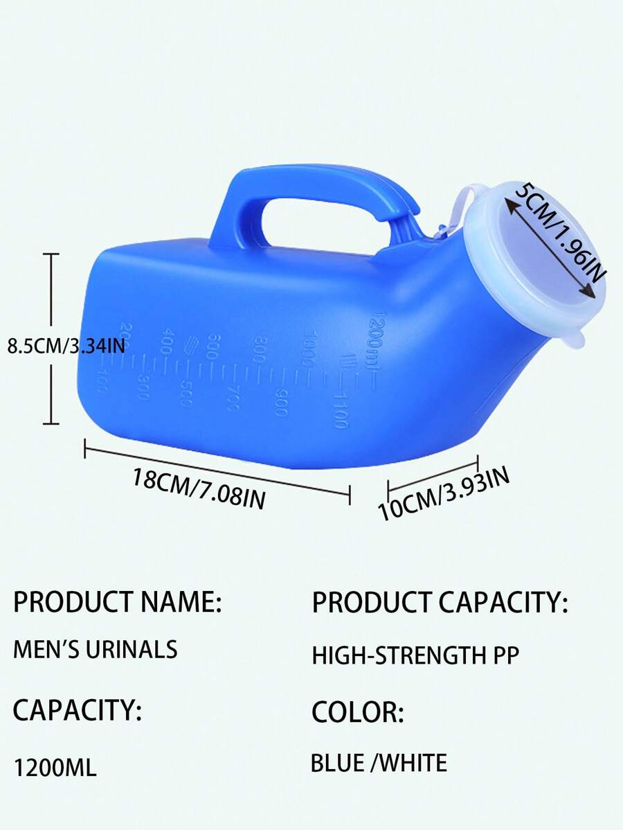 Urinal Household Urinal With Lid Men's Urinal Plastic Urinal Connected ...