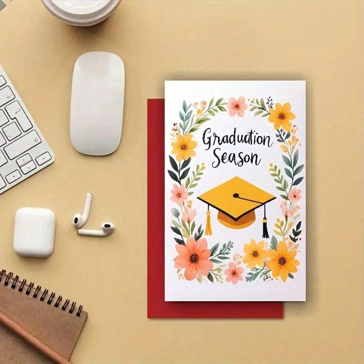 1pc Fun Personalized Graduation Congratulation Card With Envelope ...