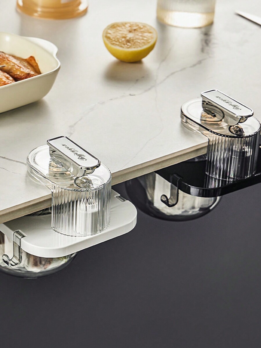 Suction Cup Table Edge Garbage Bin, Hanging Small Waste Bin, Mini ...