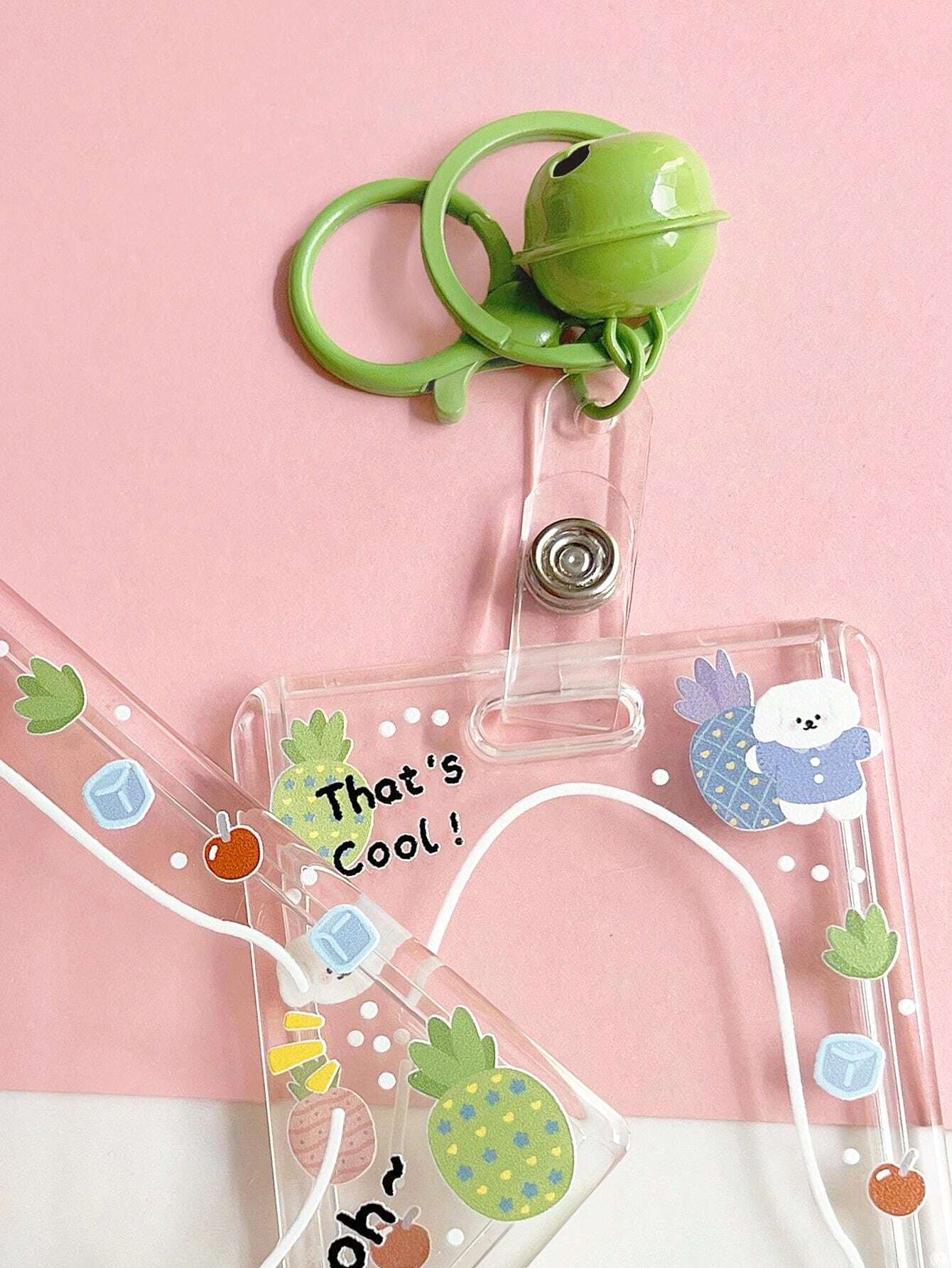 1pc Kawaii Panda Card Holders Transparent Acrylic Card Cases Useful ID ...