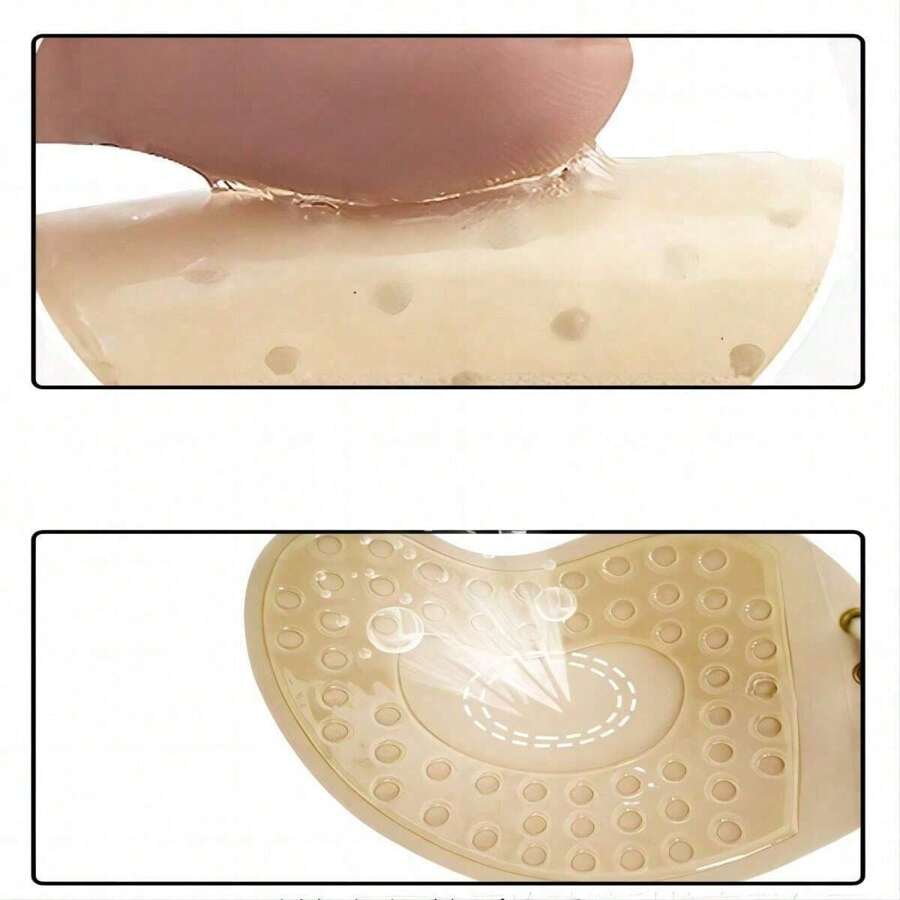 1 Pair Sticky Bra, Backless Strapless Bra Push Up, Adhesive Invisible ...