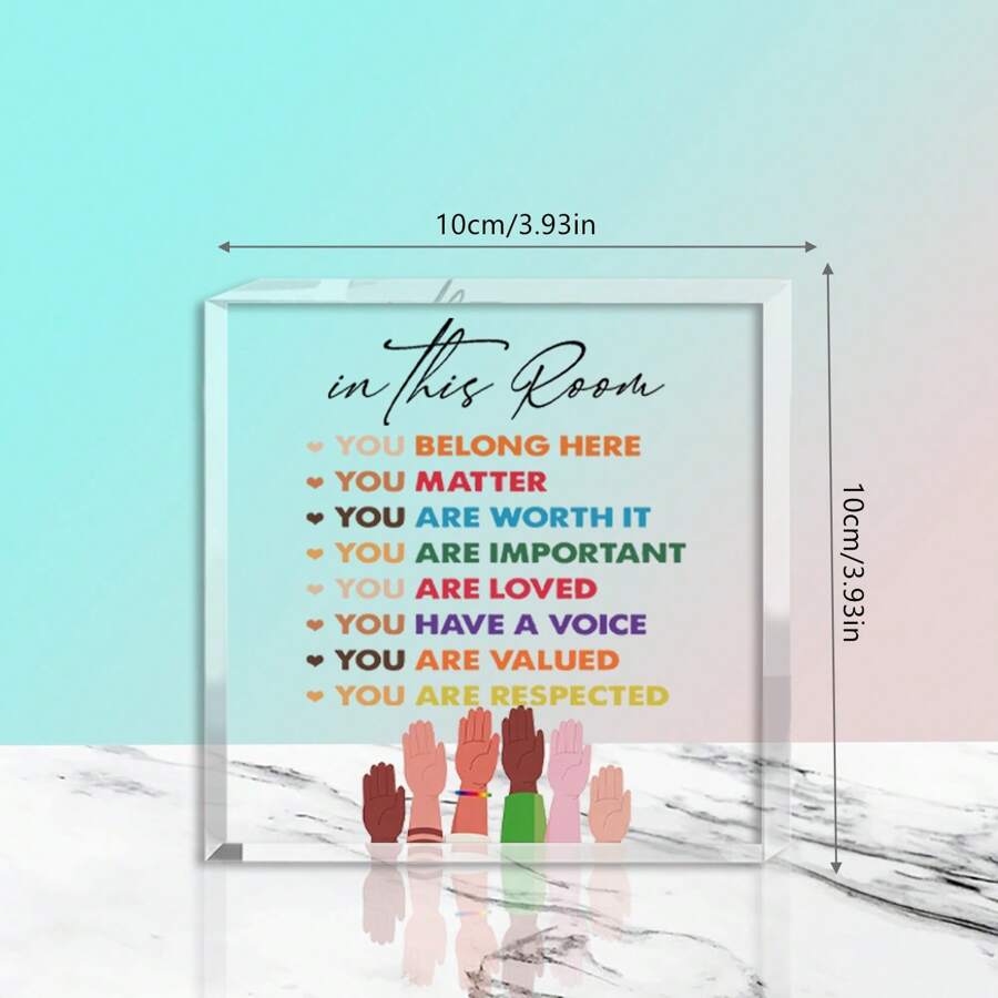 Inspirational Diversity Art In This Room Watercolor For Classroom ...