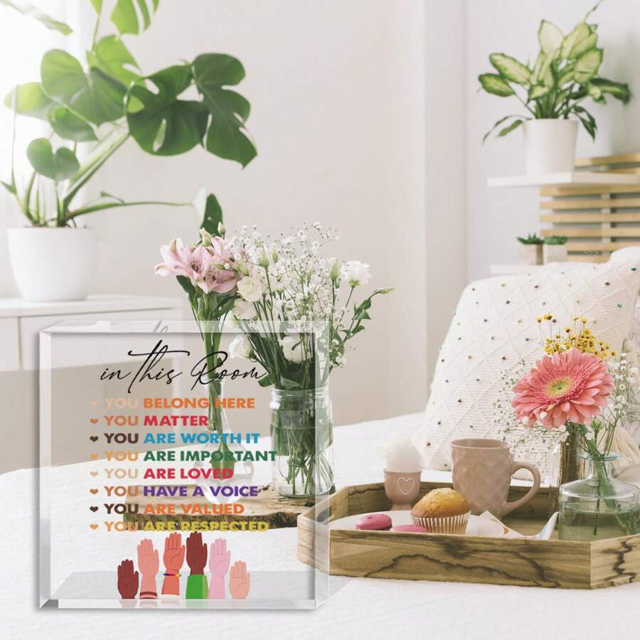 Inspirational Diversity Art In This Room Watercolor For Classroom ...