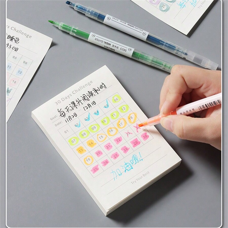 30-Day Self-Discipline Check-In Book, Check-In Plan Book, Minimalist ...