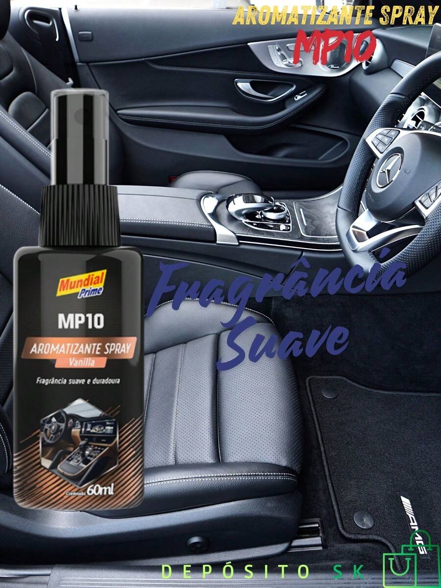 Air Freshener Spray Pump MP10 Vanilla Mundial Prime 60 Ml Car Scent ...
