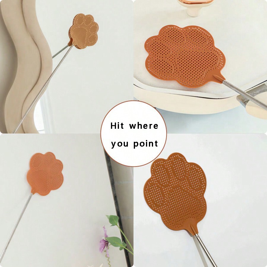 Household Fly Swatter With Extendable And Unbreakable Handle, Stainless ...