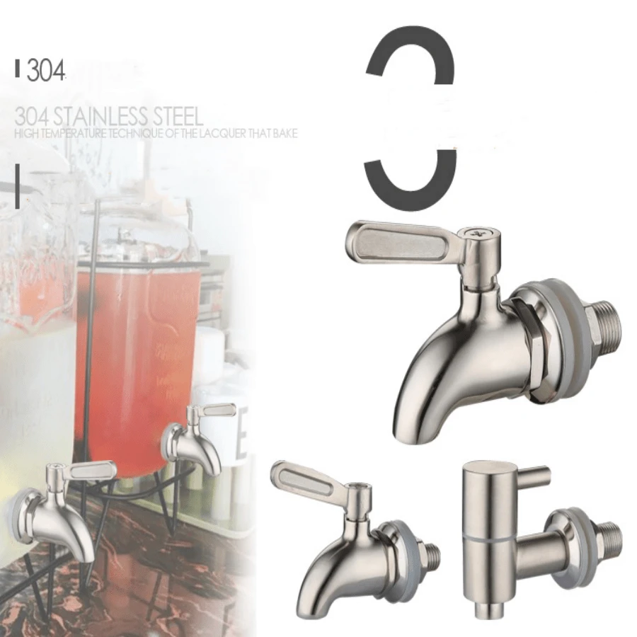 Bar Beverage Wine Barrel Faucet Drink Dispenser Tap Spigot Water 304 ...