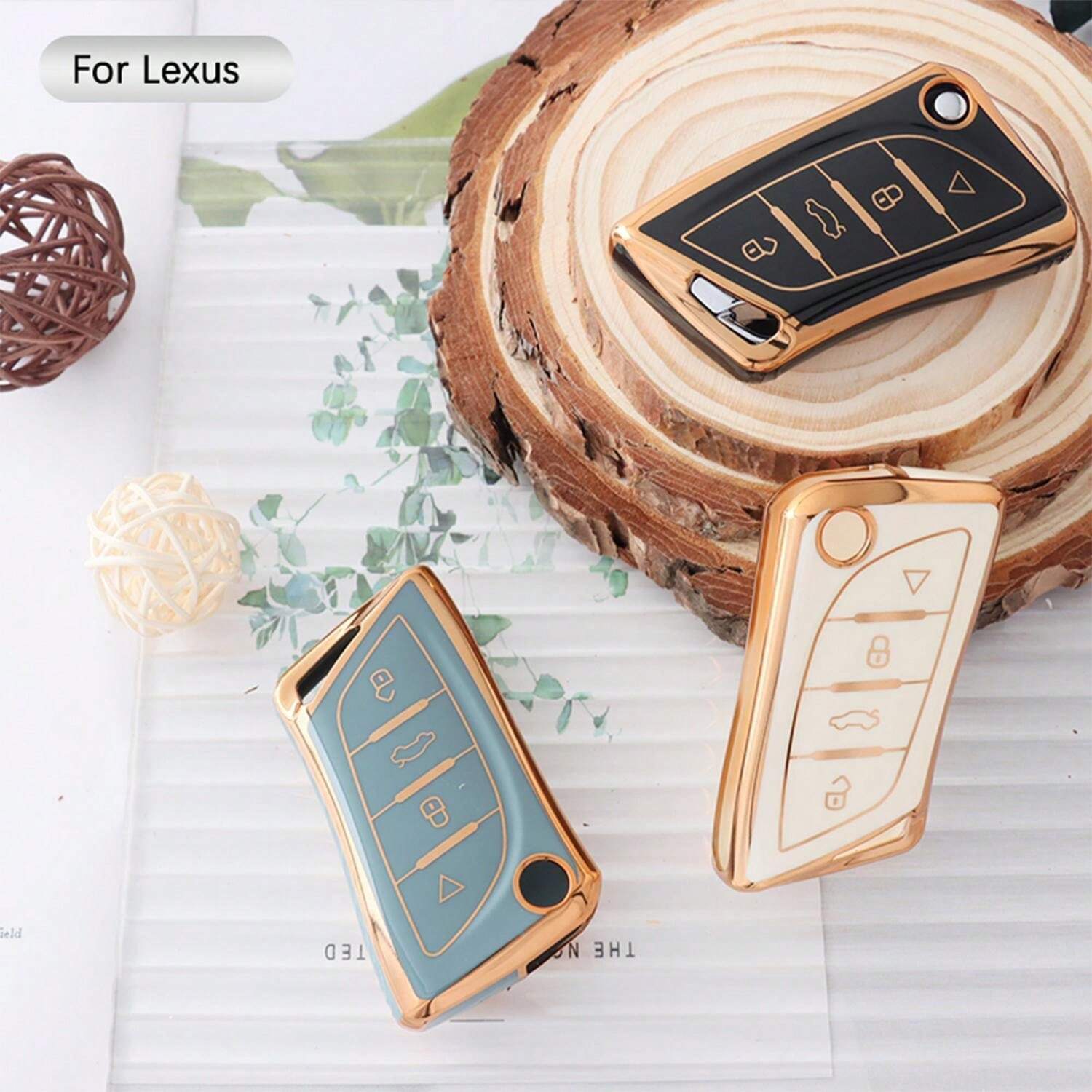 Fashion Soft TPU Car Key Cover Case Protection Shell For Lexus ES UX200 ...