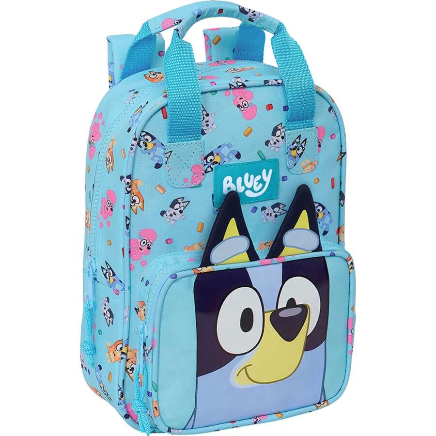 Bluey Children's Backpack With Handles Adaptable To Bluey Trolley ...