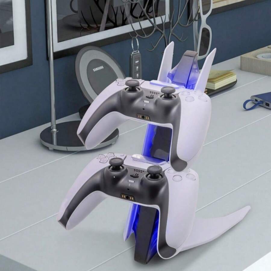PS5 Controller Charging Station With Protection Chip LED Indicator ...