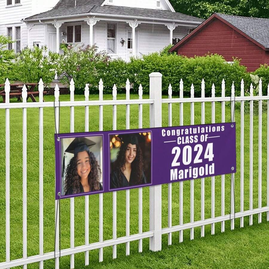 Graduation Class Banner Graduation Party Custom Banner Congratulations ...