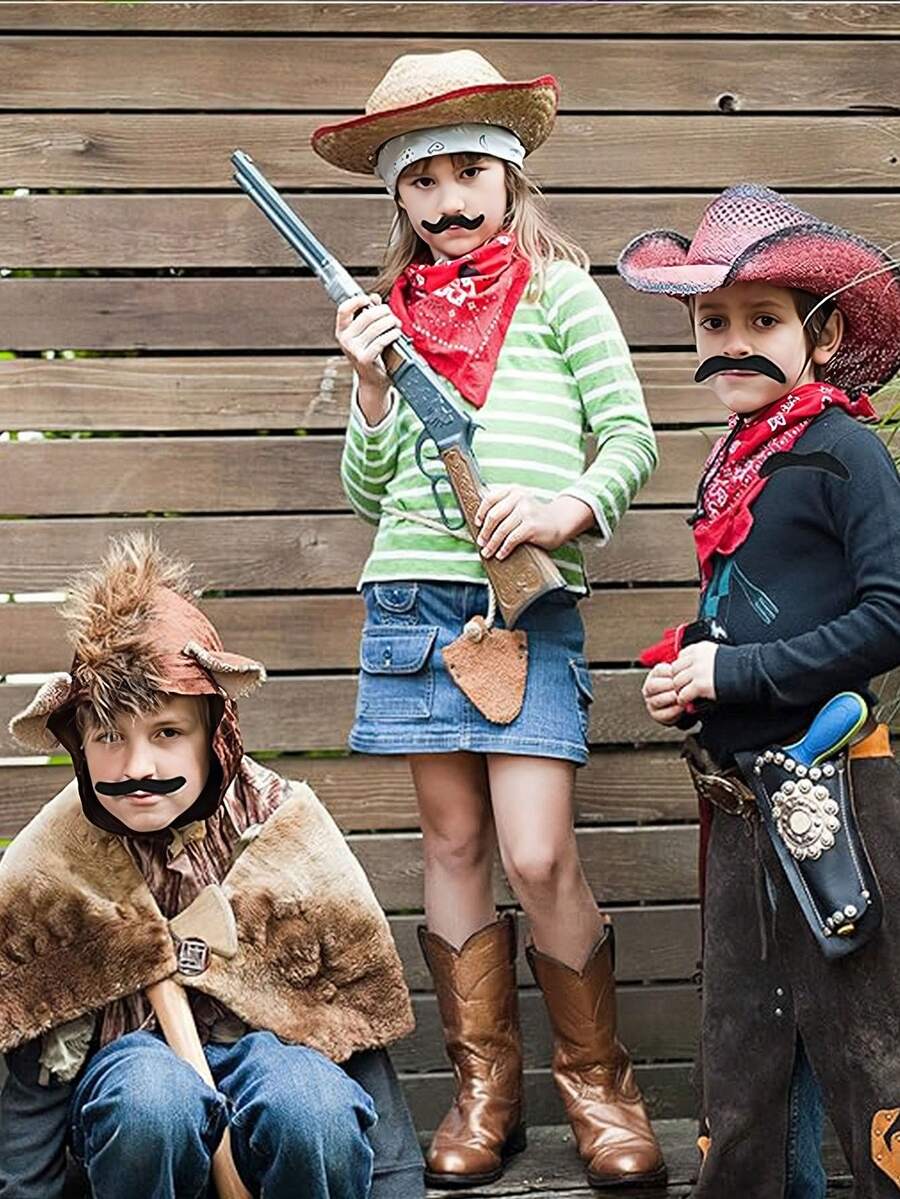 1 Dozen Party Makeup & Dance Party Funny Prop Old Man Realistic Fake ...